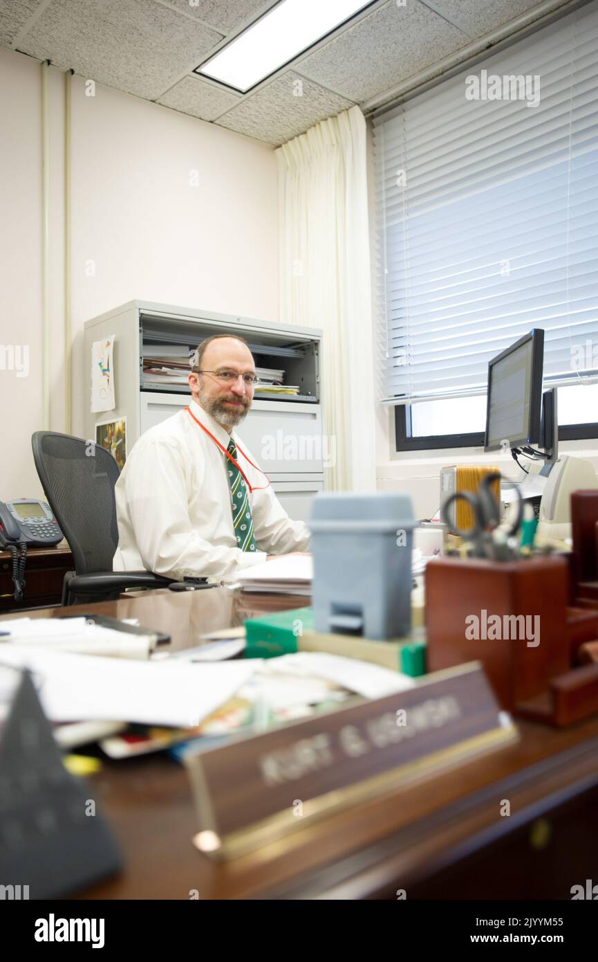 Office shot of Kurt Usowski, Deputy Assistant Secretary for Economic ...