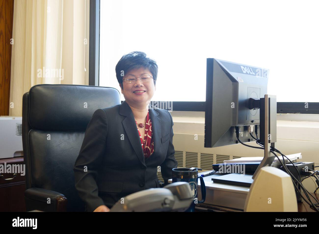 Office shot of Jean Lin Pao, General Deputy Assistant Secretary, Policy ...