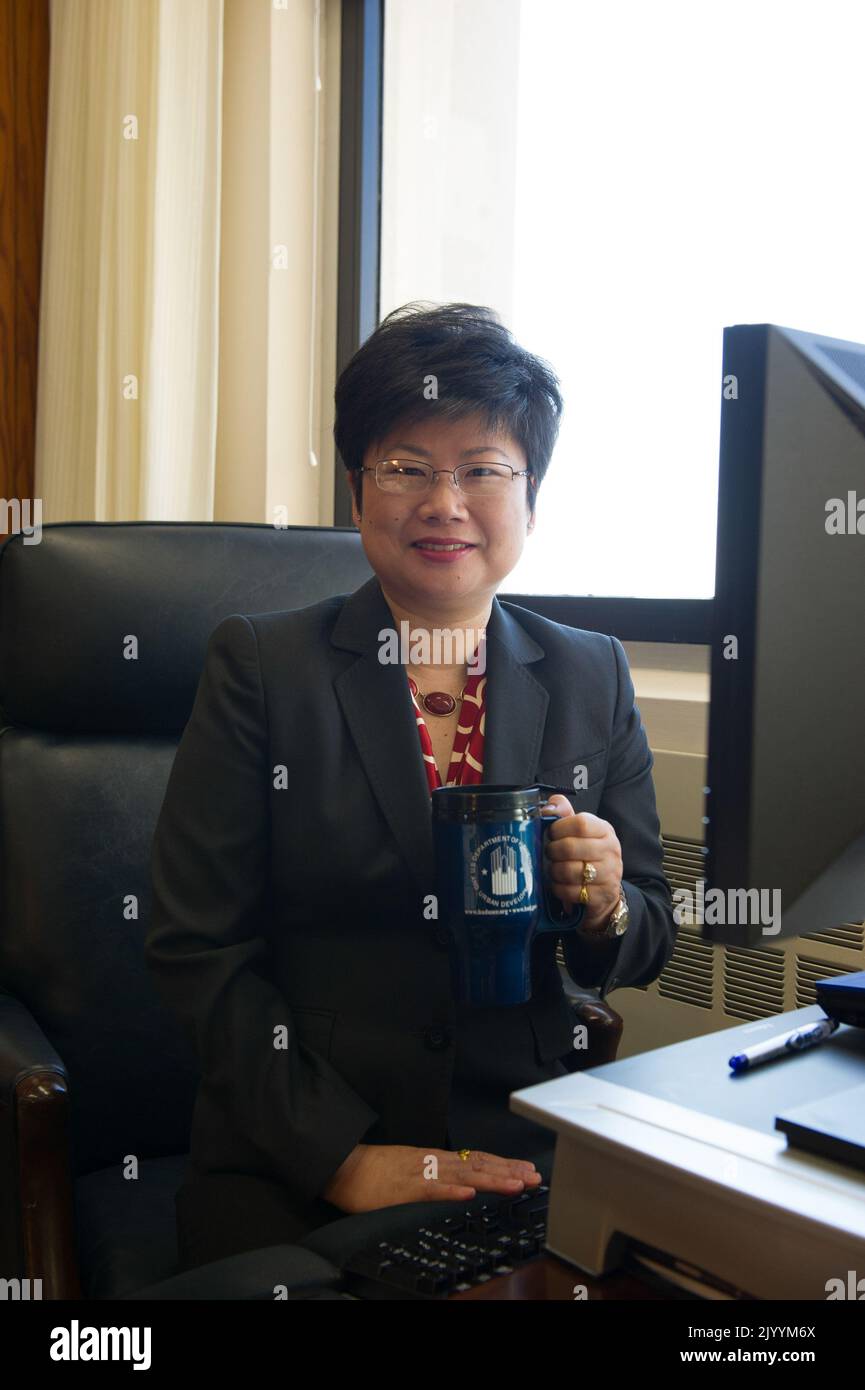 Office shot of Jean Lin Pao, General Deputy Assistant Secretary, Policy ...