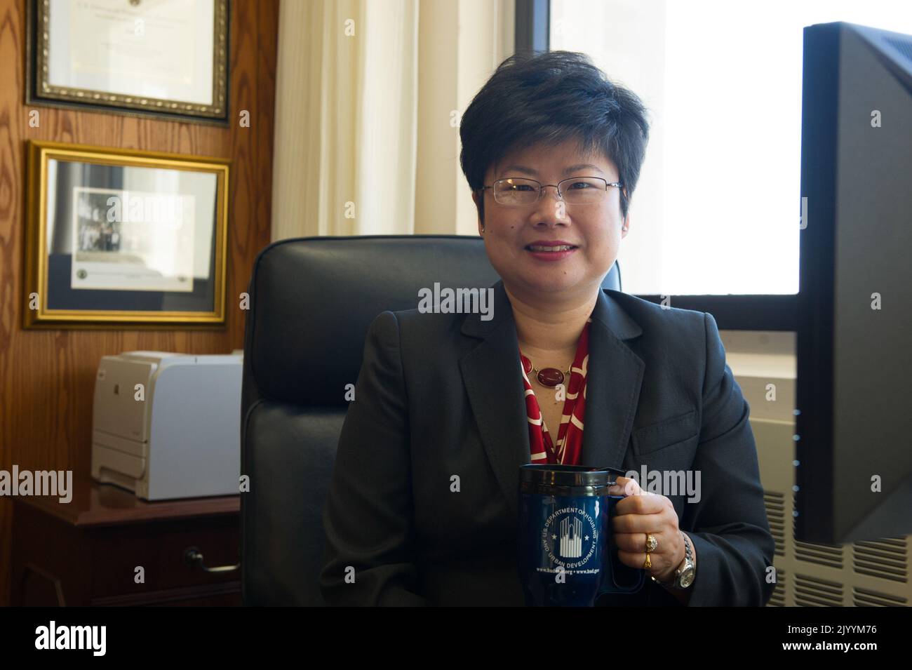 Office shot of Jean Lin Pao, General Deputy Assistant Secretary, Policy ...