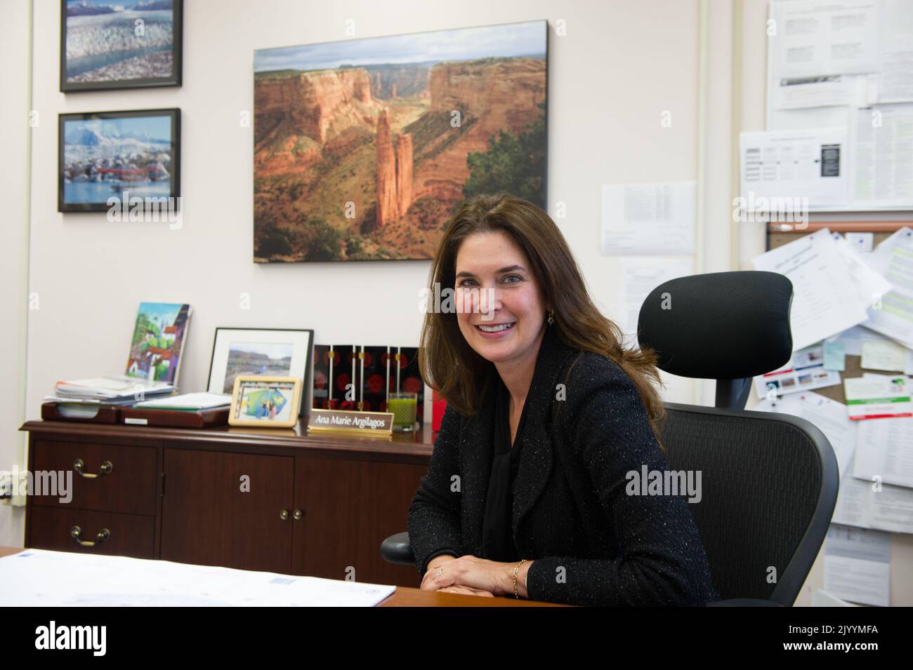 Office shot of Ana Marie Argilagos, Deputy Assistant Secretary, Office ...