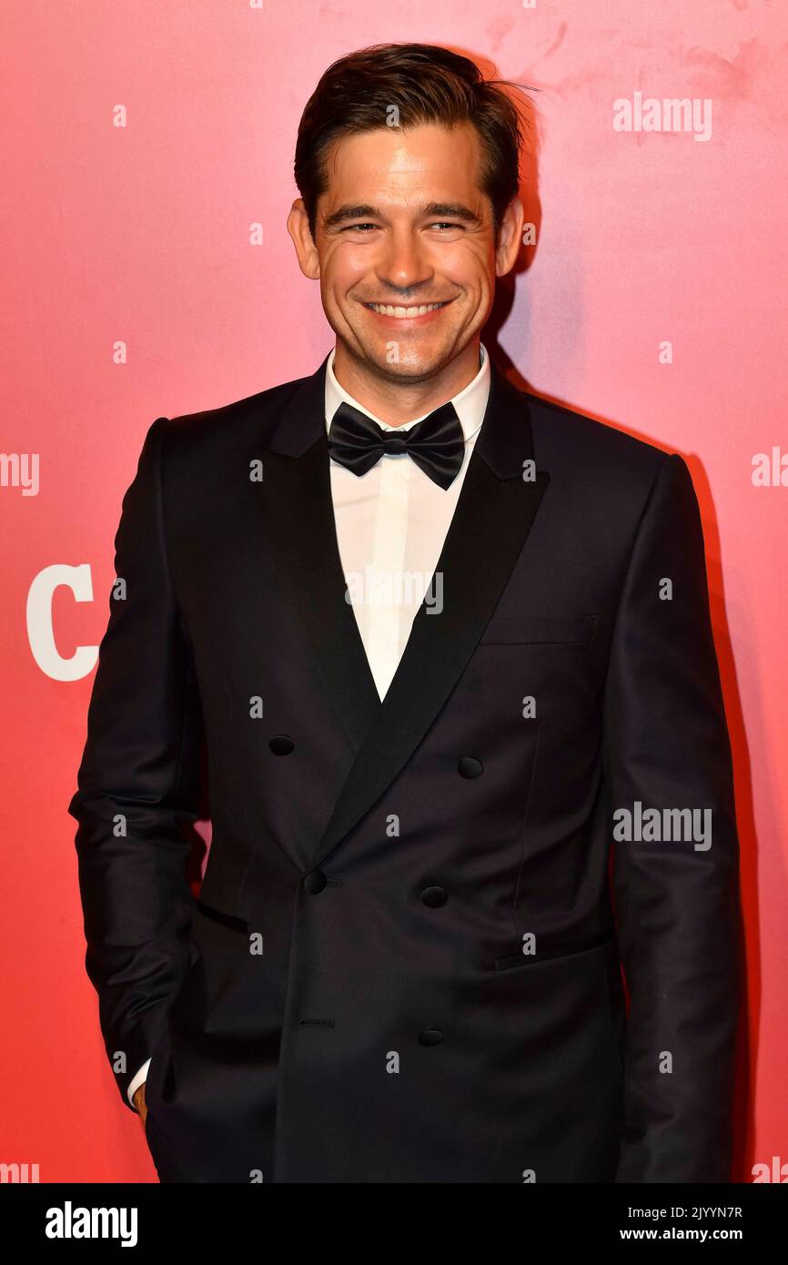 Jason Ralph attends the amfAR gala during the 79th Venice International ...