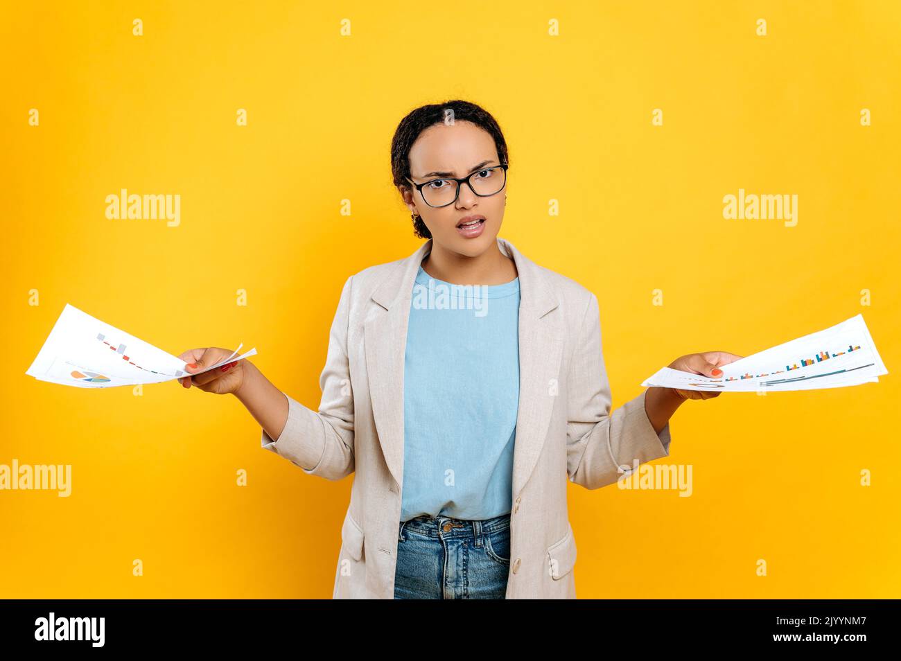 Puzzled intelligent hi-res stock photography and images - Alamy