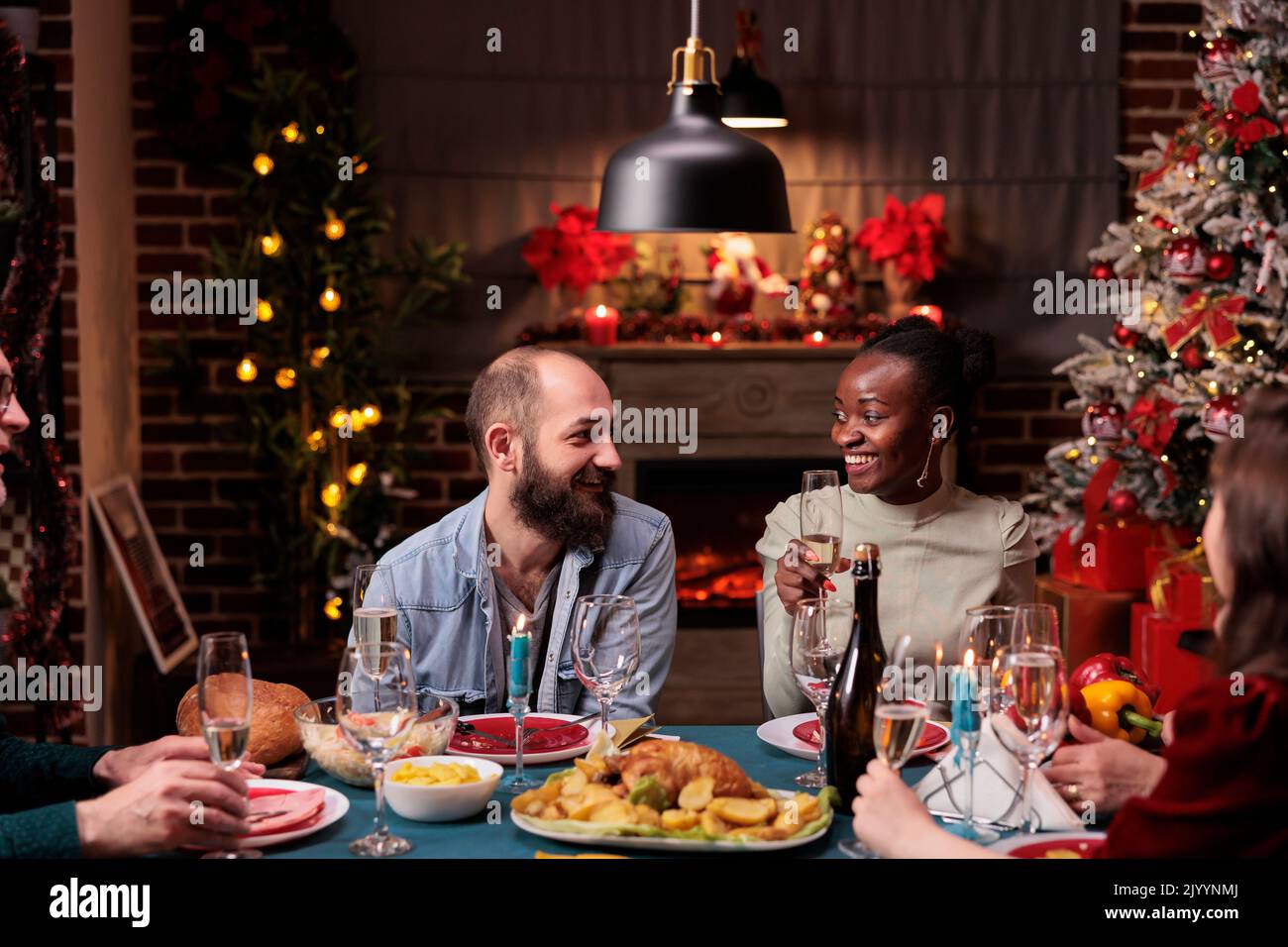 Senior night dinner hi-res stock photography and images - Alamy
