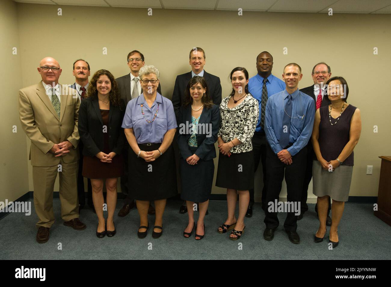 Group portrait: "Changemakers" honorees, for White House Stock Photo ...