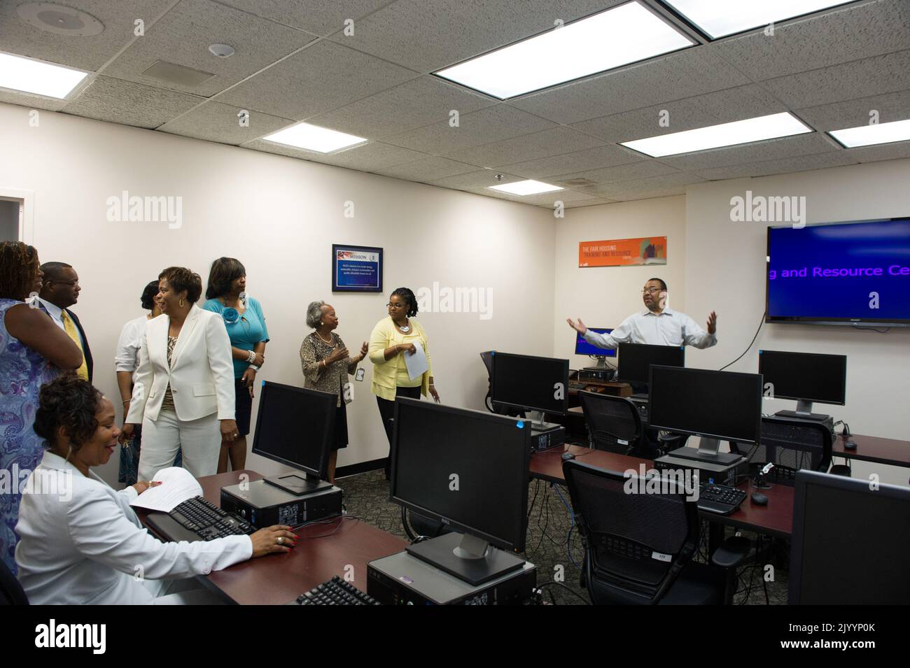 Opening of Fair Housing and Equal Opportunity (FHEO) Training Room ...
