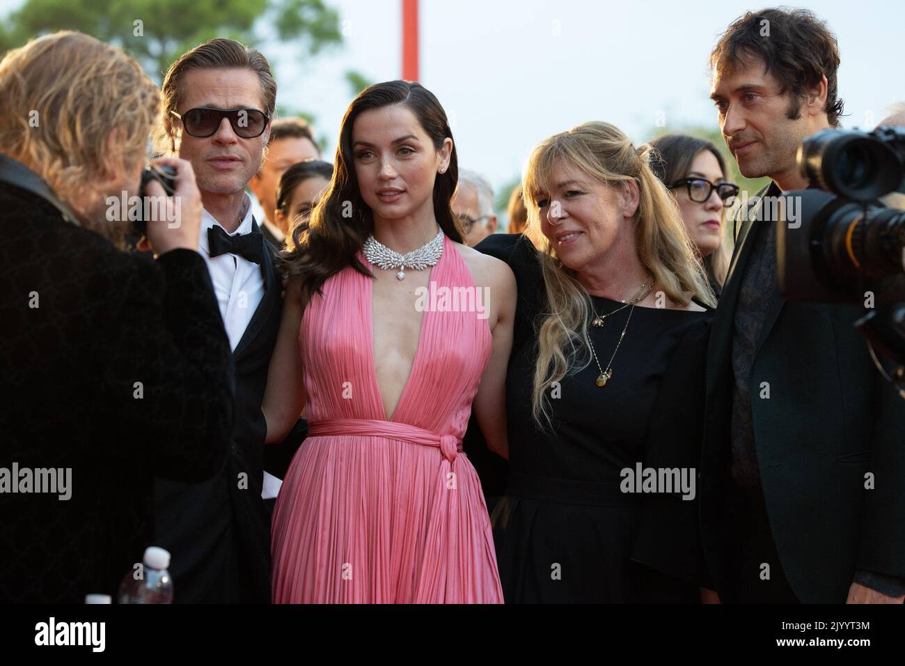 Lido di Venezia, Italy, 08/09/2022, Brad Pitt, Ana de Armas, Dede ...