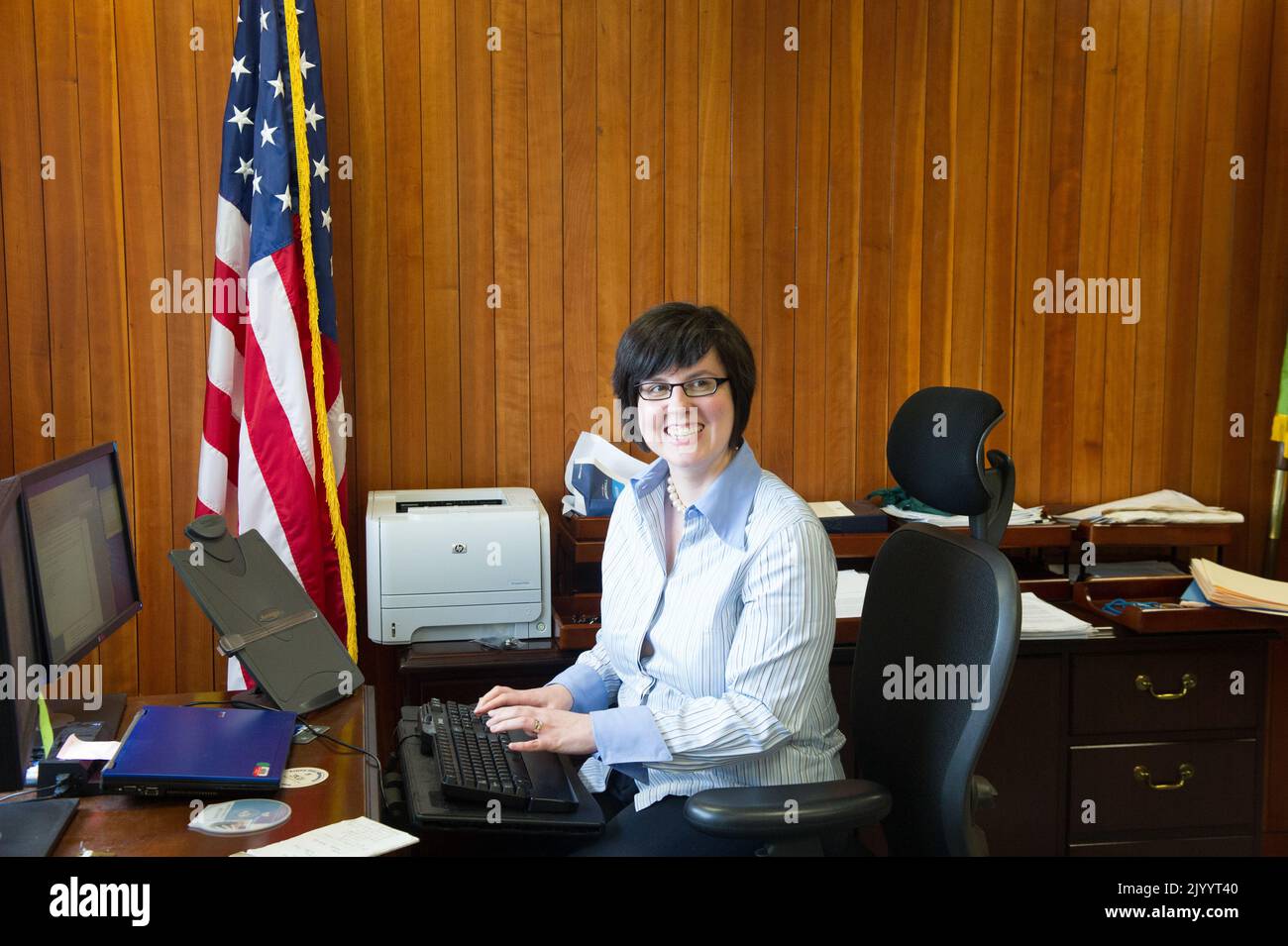 Desk photo of Erika Poethig, Acting Assistant Secretary for Policy ...
