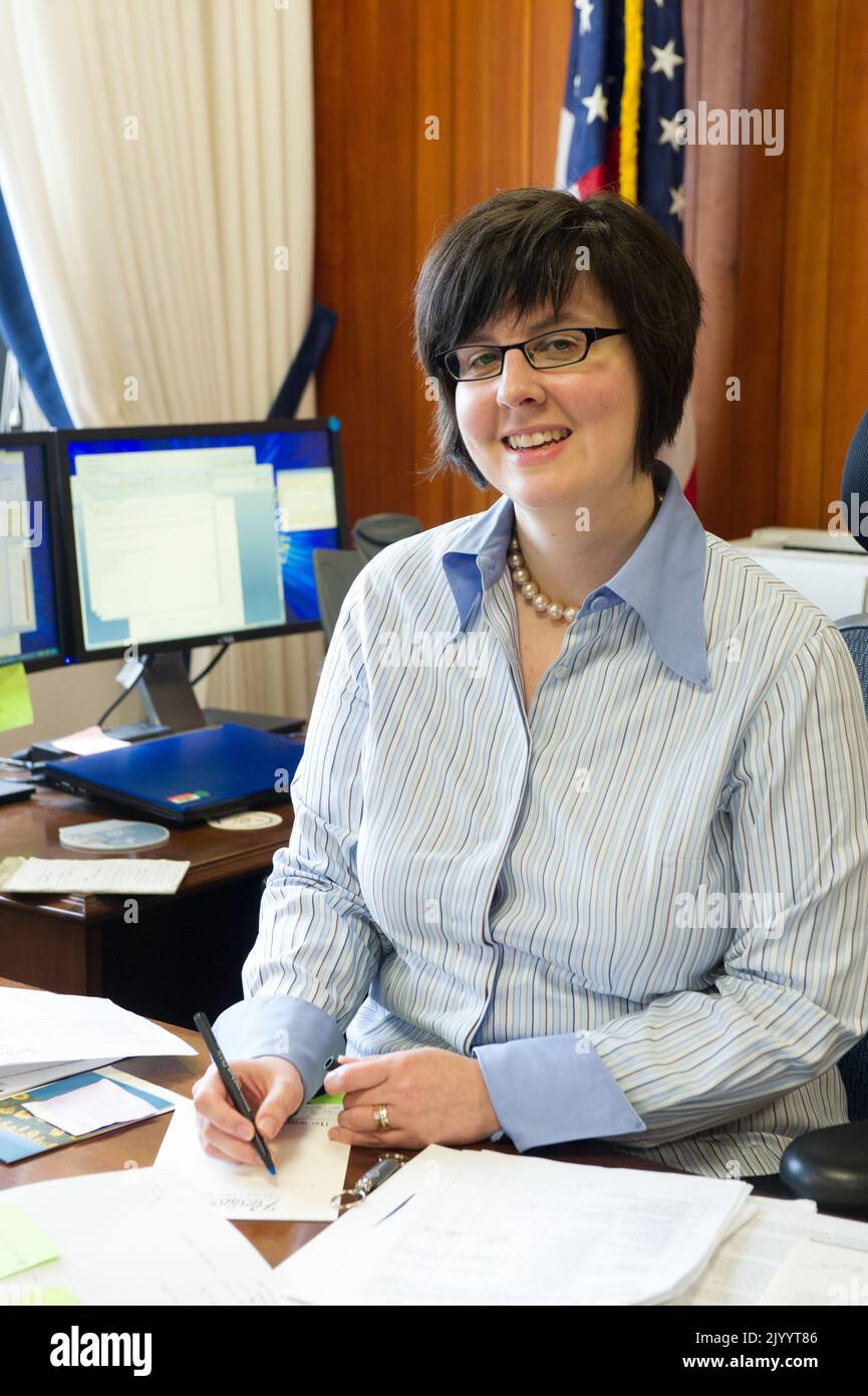 Desk photo of Erika Poethig, Acting Assistant Secretary for Policy ...