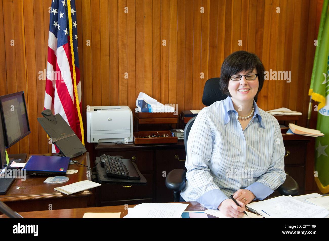 Desk photo of Erika Poethig, Acting Assistant Secretary for Policy ...
