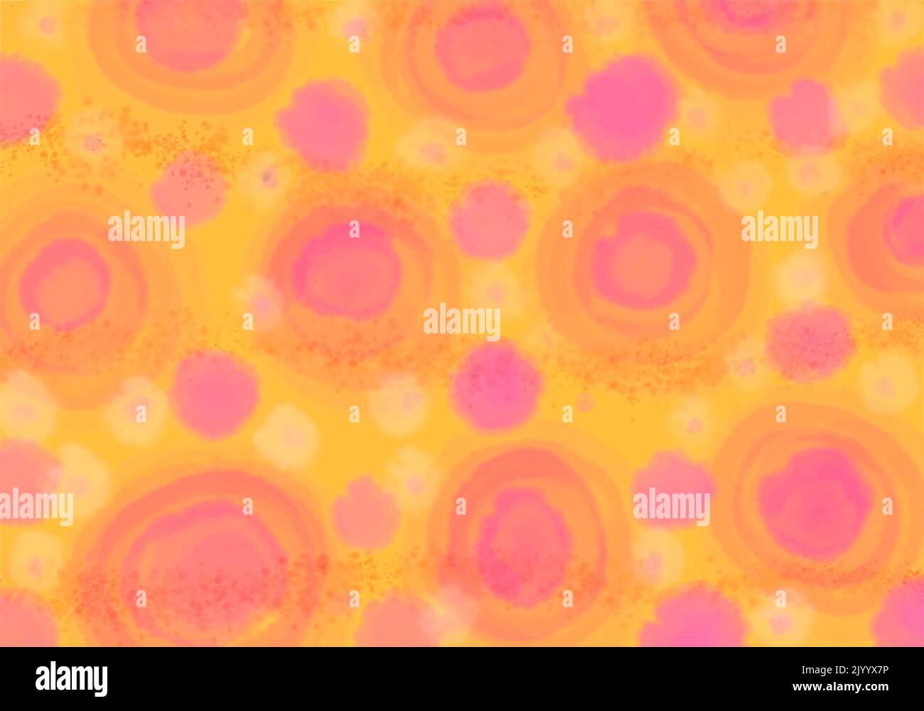 Watercolor circle polka dots background for wrapping paper and fabrics ...