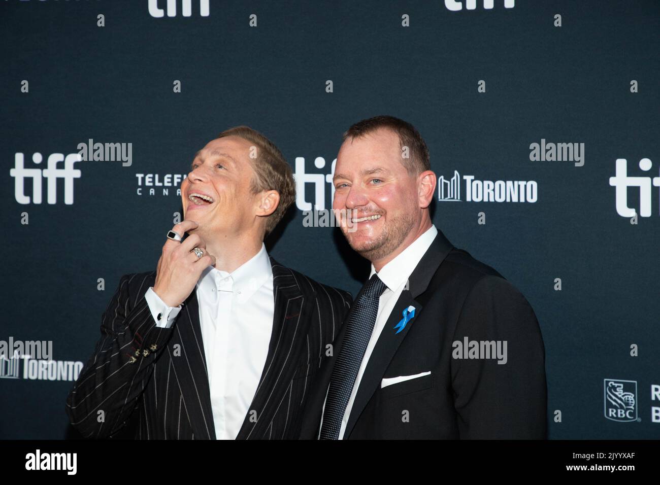 Toronto, Ontario. September 08, 2022, Matthias Schweighofer and Svan ...