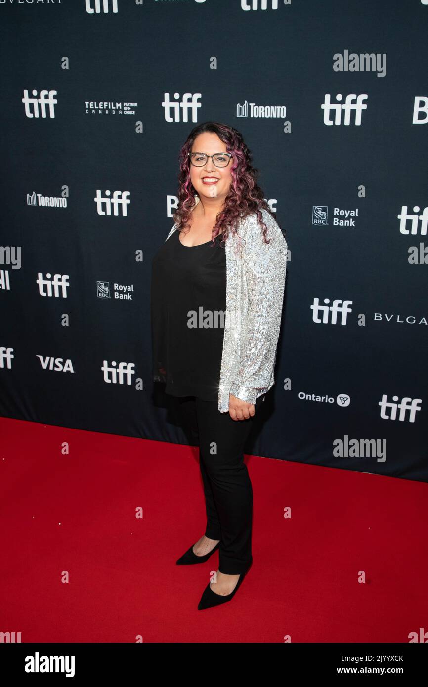Toronto, Canada. 08th Sep, 2022. Sally El Hosaini attends the Opening ...