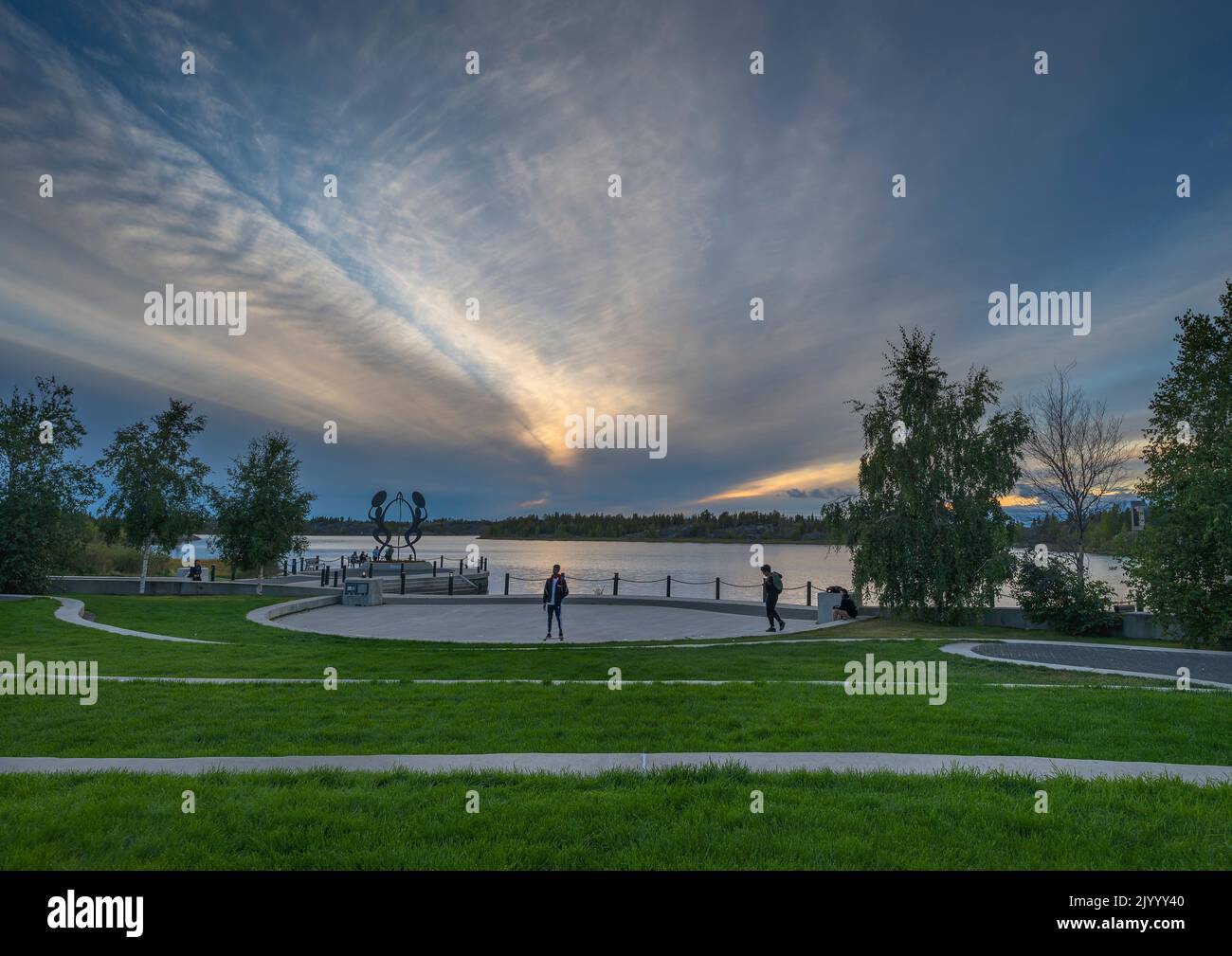 The city of yellowknife hi-res stock photography and images - Alamy