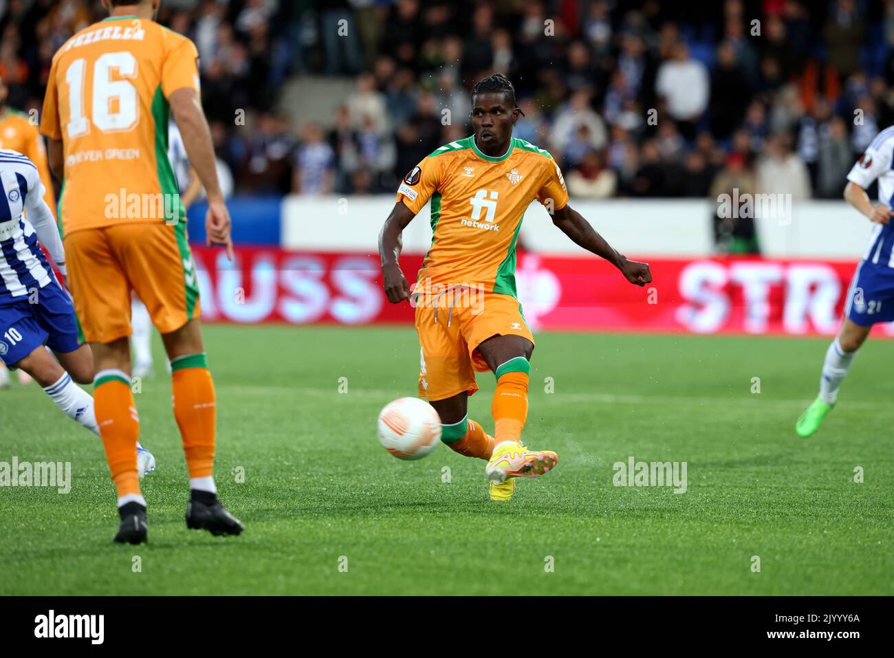 September 8, 2022, Bolt Arena, Helsinki UEFA Europa League 2022-23 HJK ...
