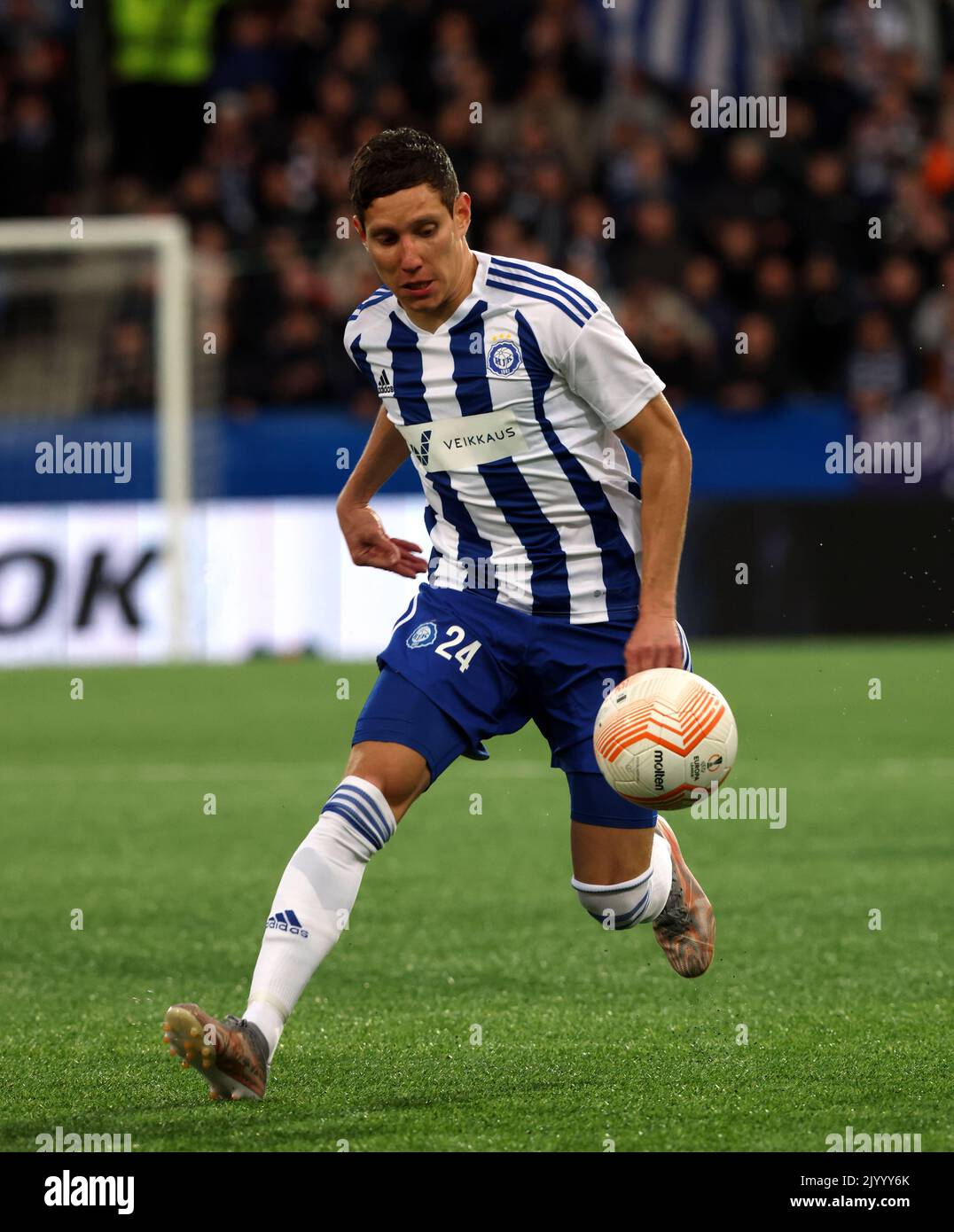 September 8, 2022, Bolt Arena, Helsinki UEFA Europa League 2022-23 HJK ...