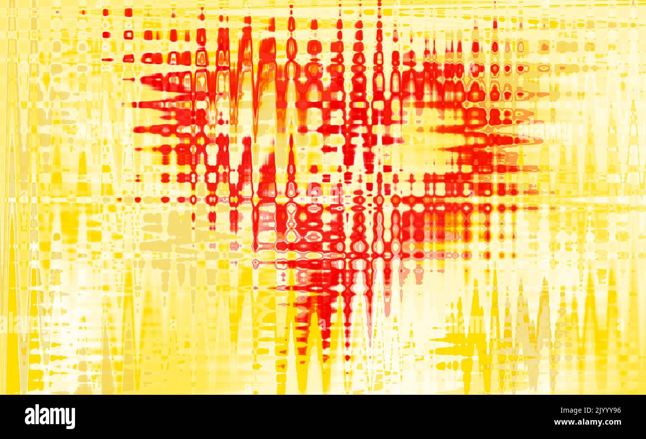 Abstract yellow and red background, a combination of yellow and red for ...