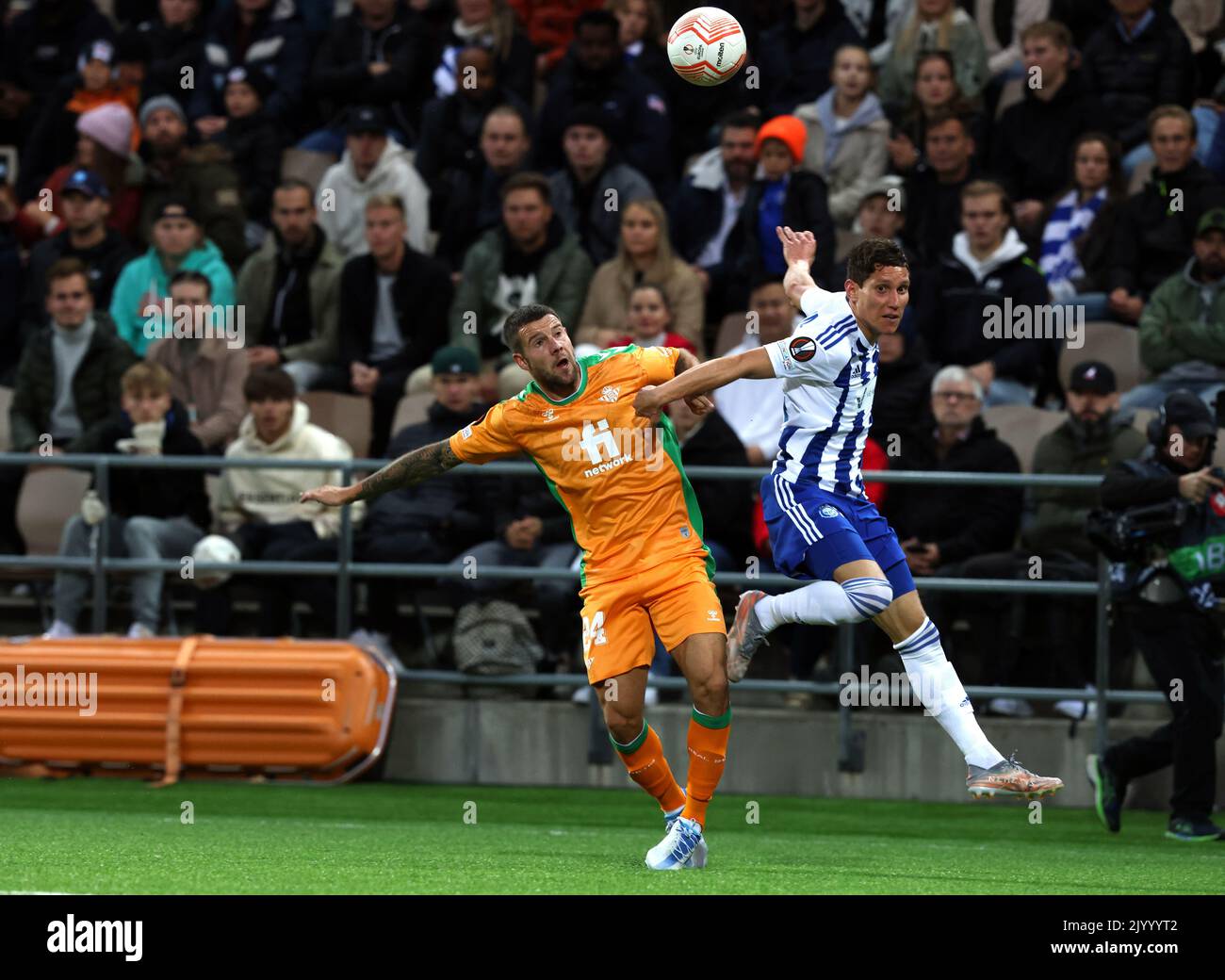 September 8, 2022, Bolt Arena, Helsinki UEFA Europa League 2022-23 HJK ...
