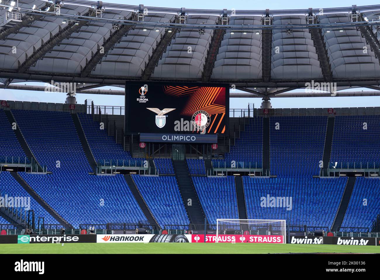 Rome, Italy. 8 September 2022, Rome - Stadio Olimpico before the match ...