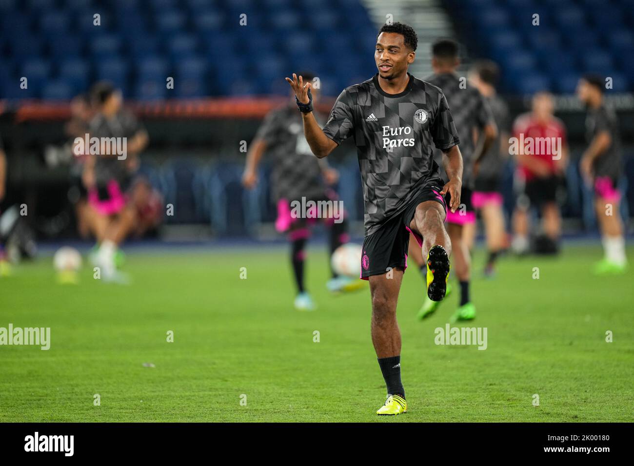 Rome, Italy. 8 September 2022, Rome - Quinten Timber of Feyenoord during the match between Lazio ...