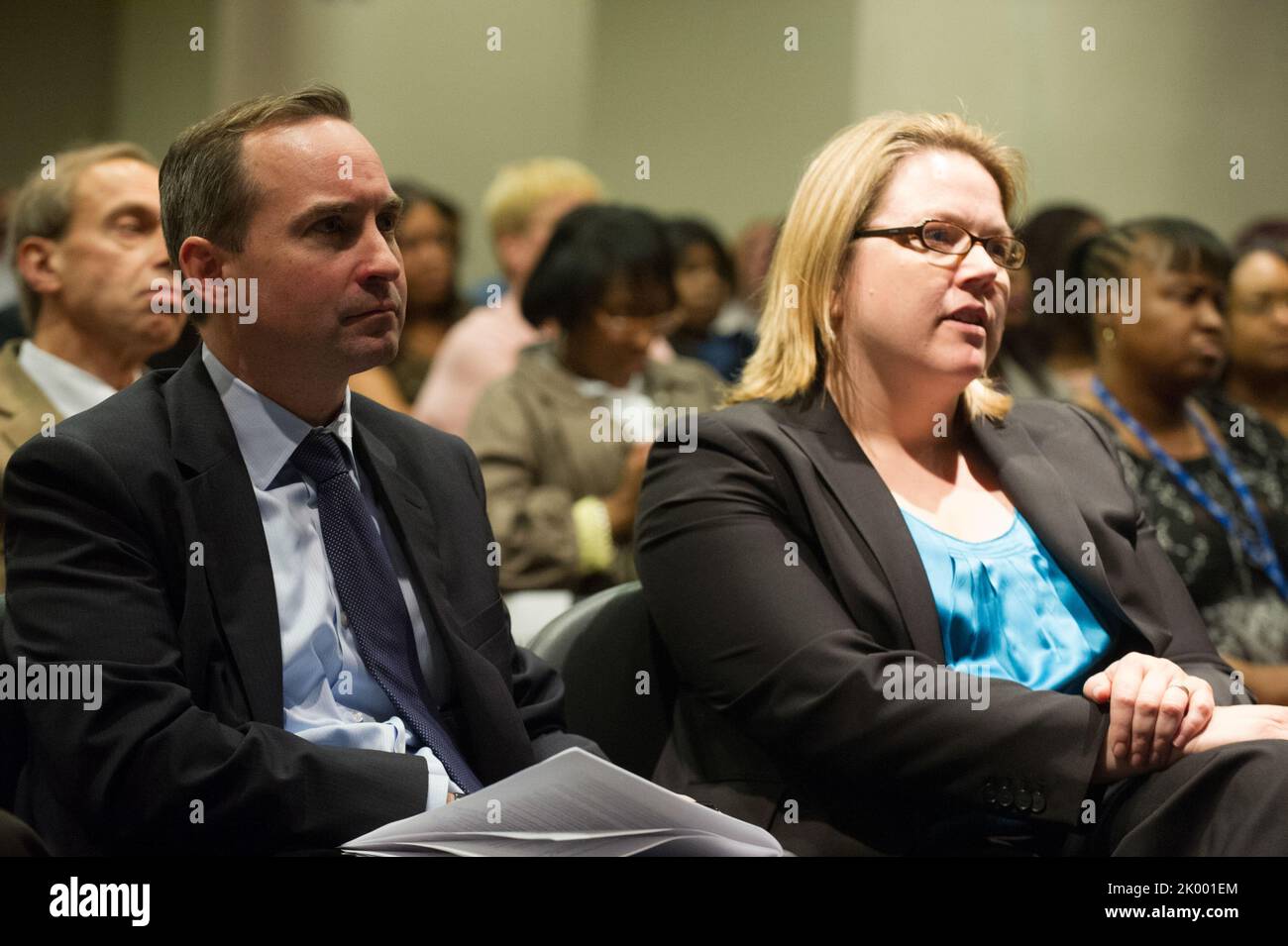 Town Hall Meeting at HUD headquarters, with Deputy Secretary Ron Sims ...