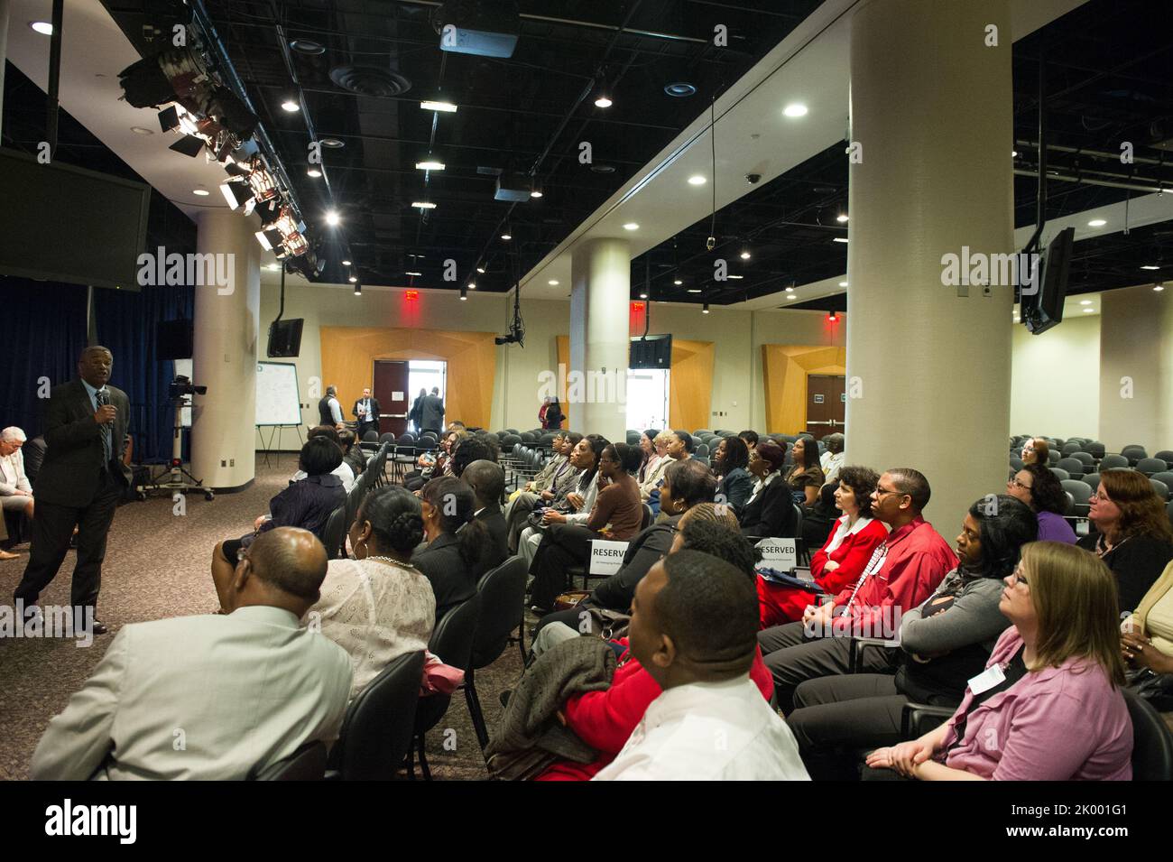 Town Hall Meeting at HUD headquarters, with Deputy Secretary Ron Sims ...
