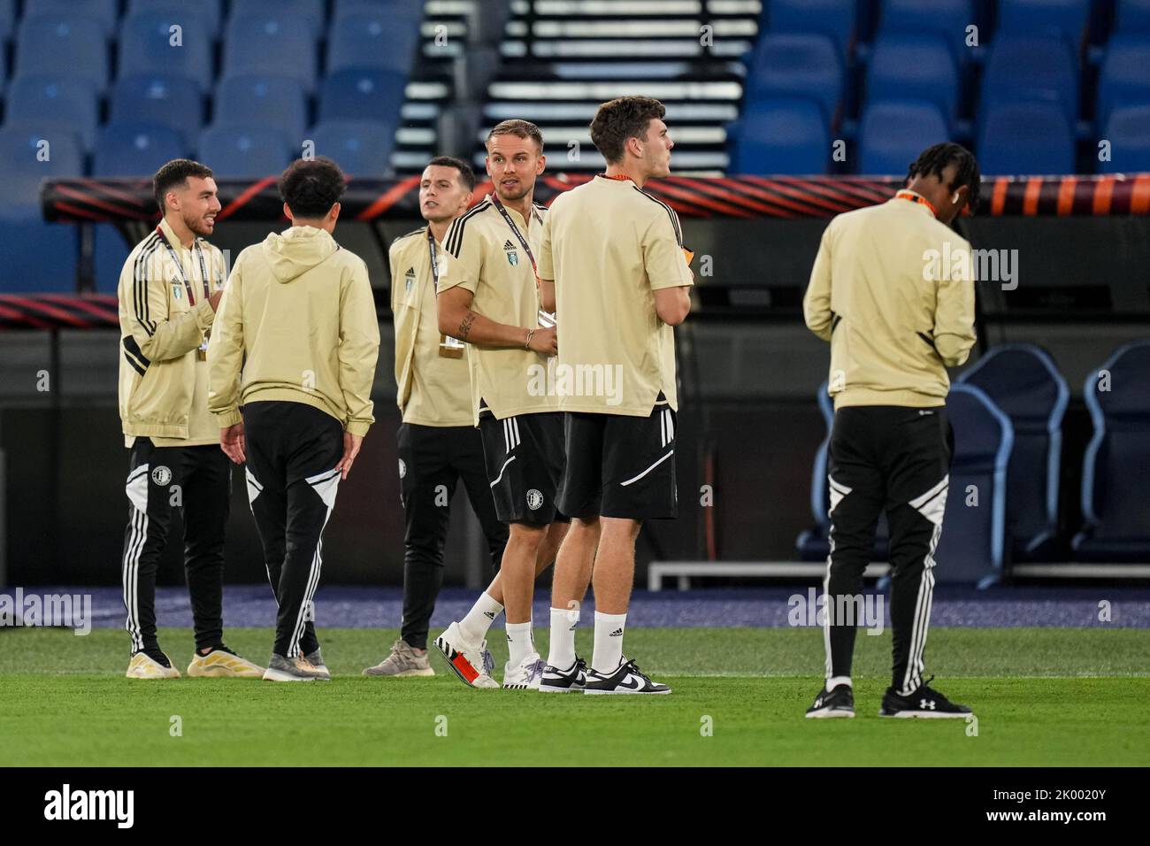 Rome, Italy. 8 September 2022, Rome - Feyenoord keeper Timon ...