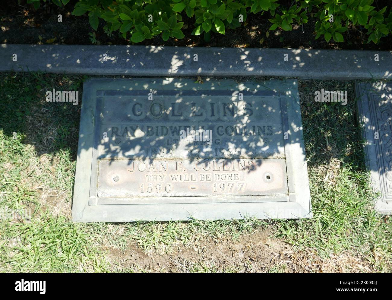 Los Angeles, California, USA 6th September 2022 Actor Ray Collins Grave ...