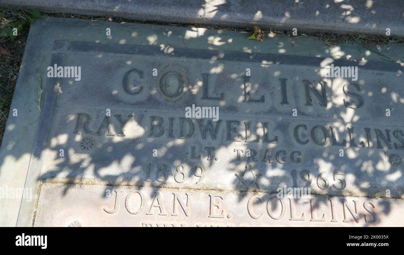 Los Angeles, California, USA 6th September 2022 Actor Ray Collins Grave ...