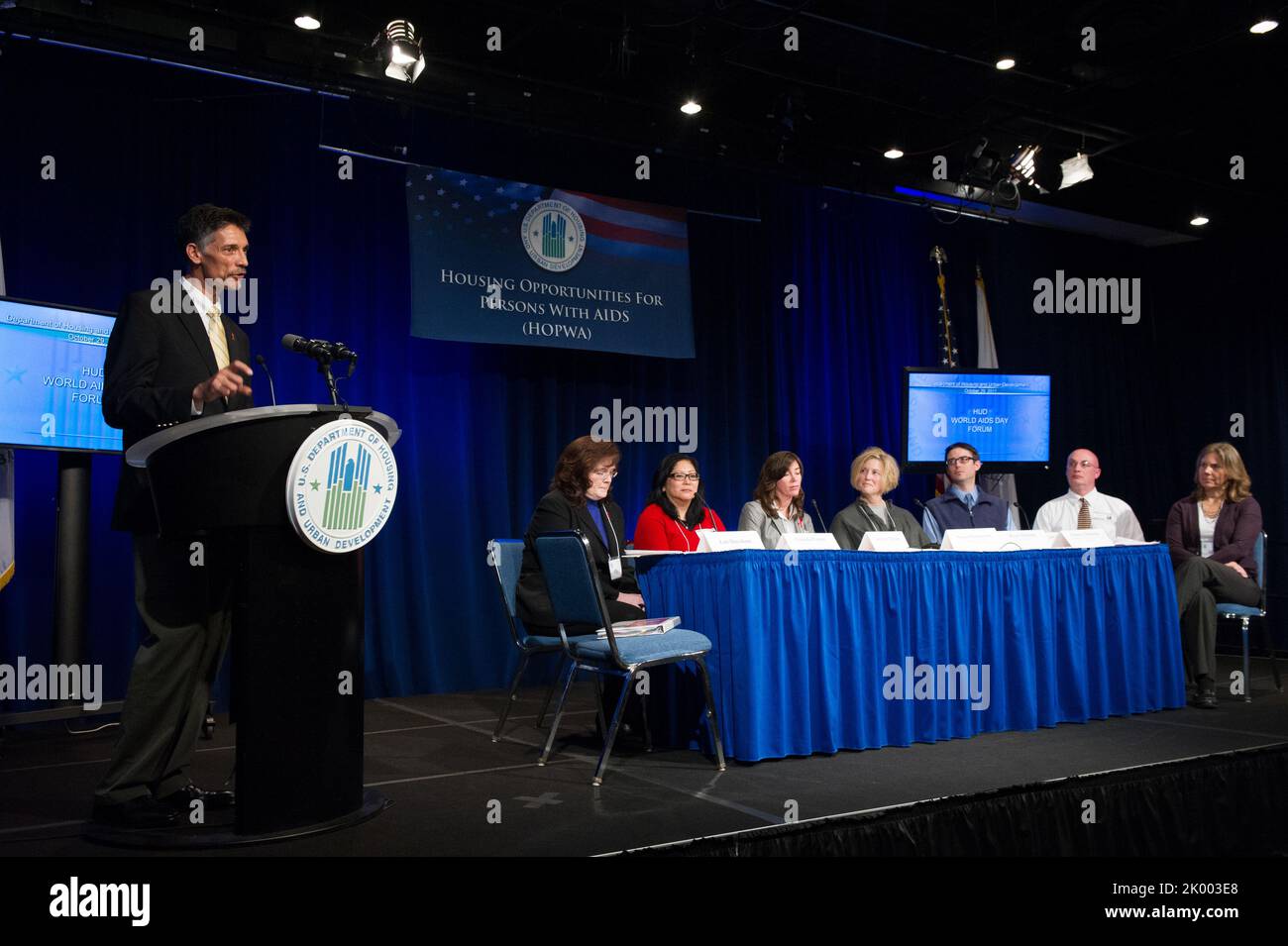 World AIDS Day Forum at HUD headquarters, focusing on Housing ...