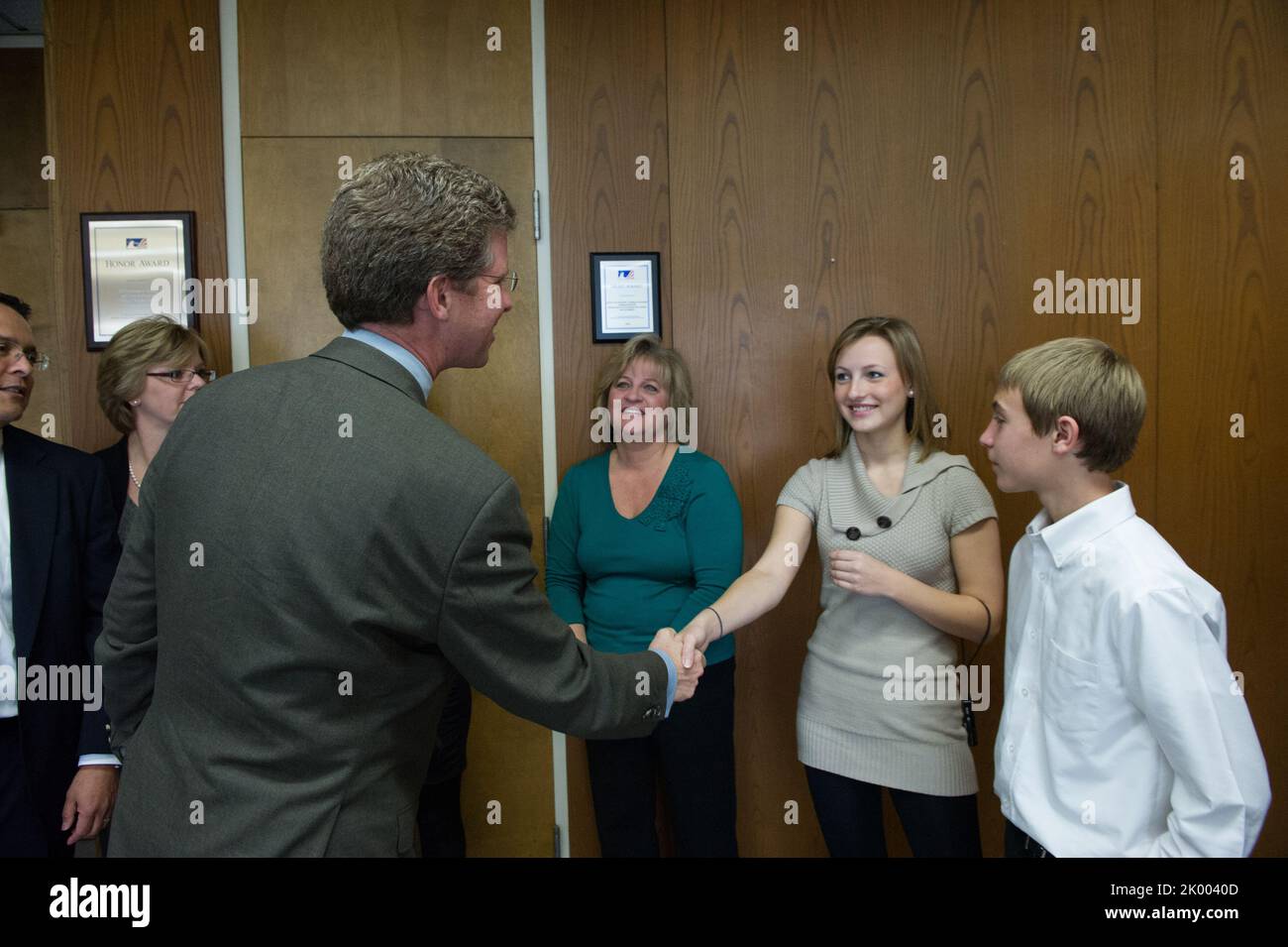 Swearing in ceremony for David Montoya, HUD Inspector General, with ...