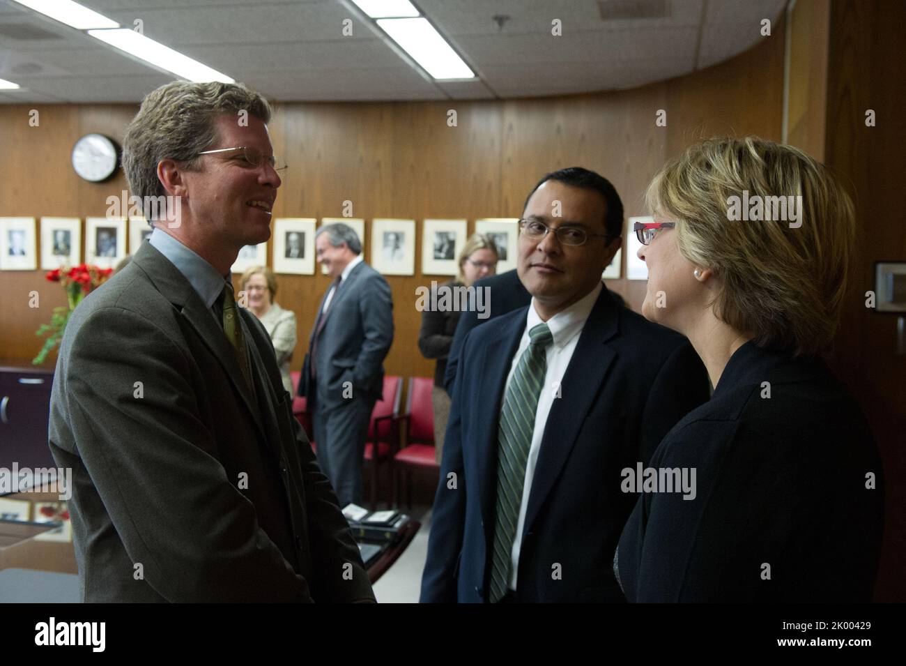 Swearing in ceremony for David Montoya, HUD Inspector General, with ...