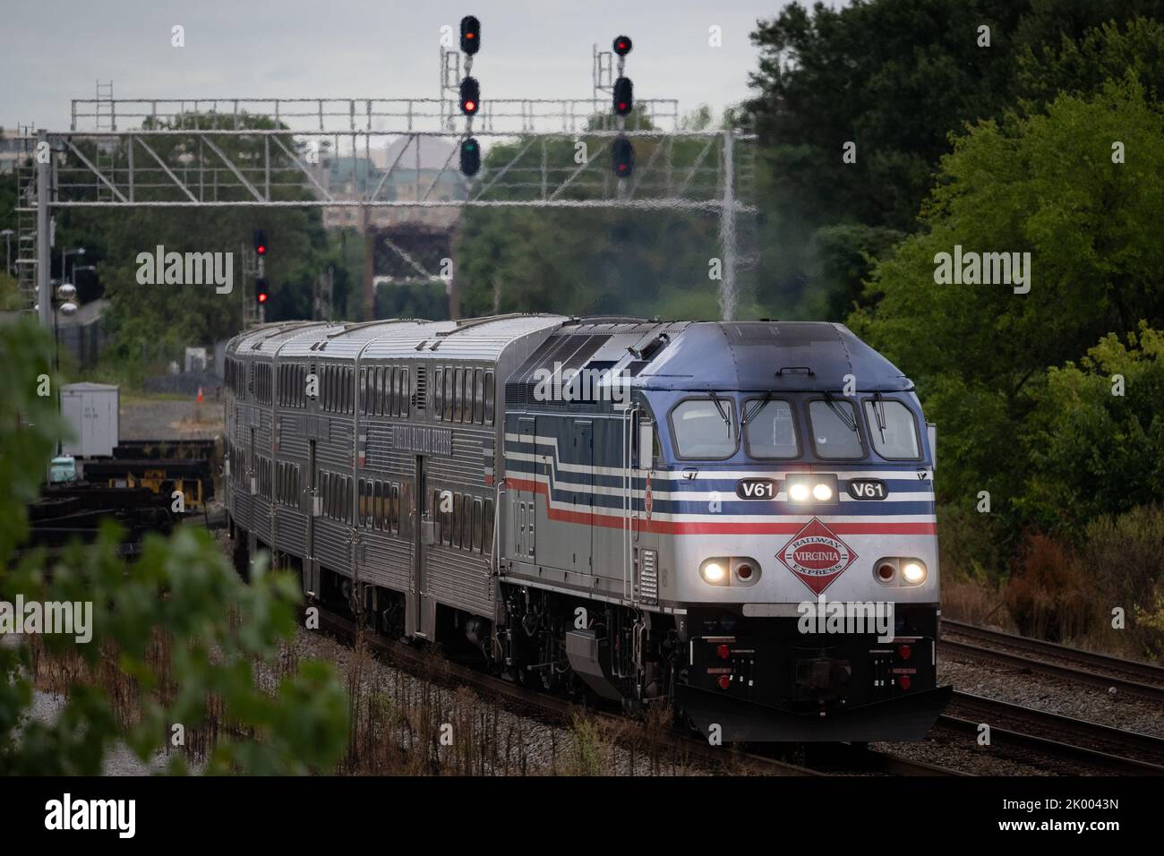 Virginia railway express hi-res stock photography and images - Alamy