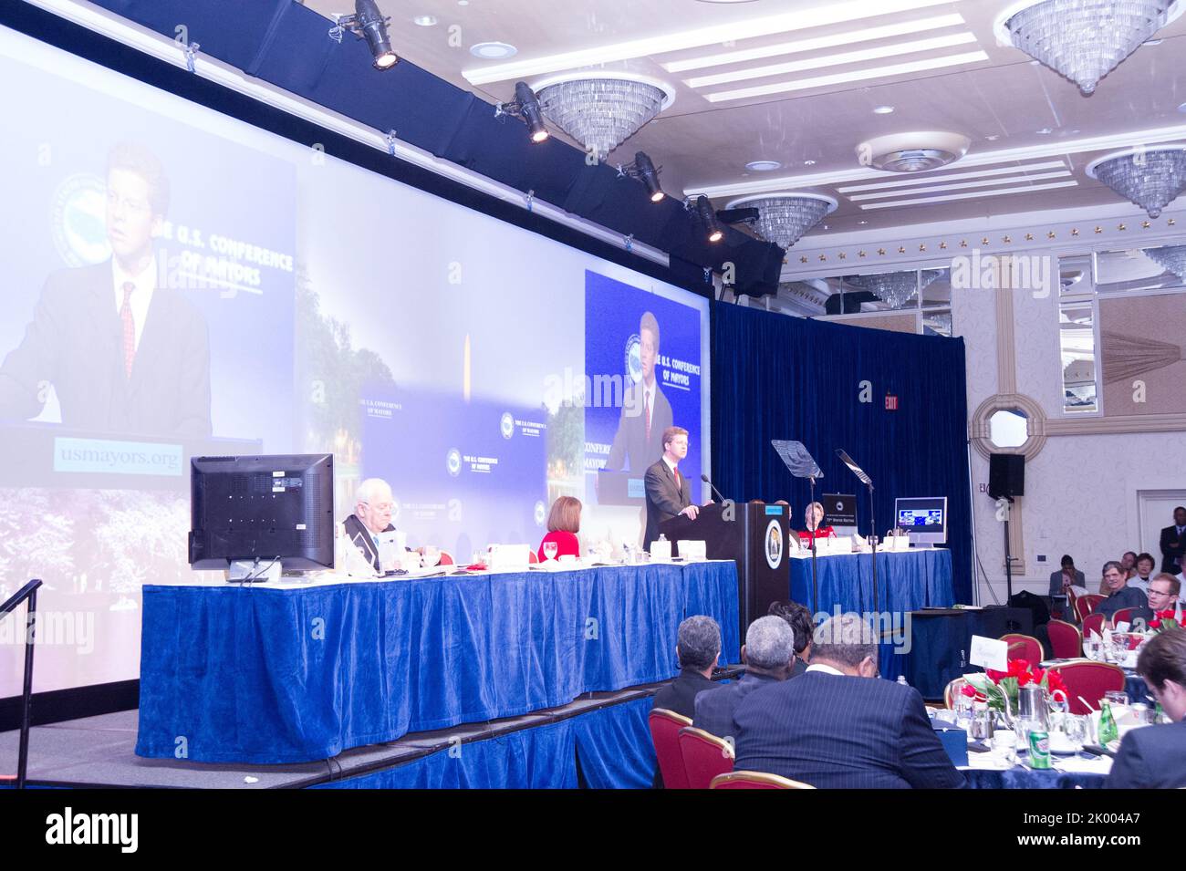 U.S. Conference of Mayors Meeting, Capital Hilton Hotel, Washington, D ...