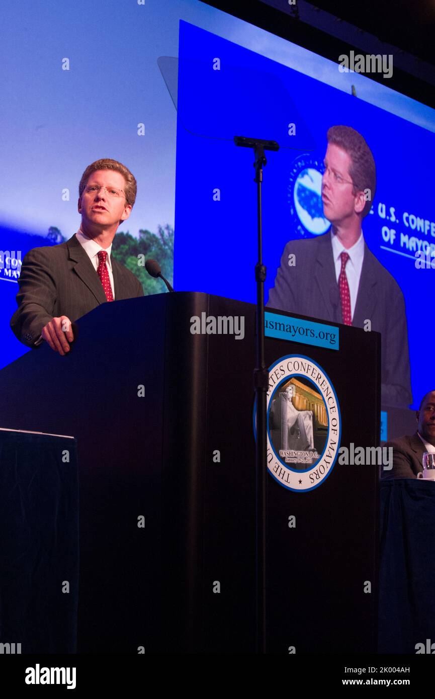 U.S. Conference of Mayors Meeting, Capital Hilton Hotel, Washington, D ...