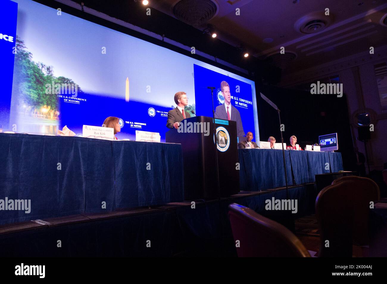 U.S. Conference of Mayors Meeting, Capital Hilton Hotel, Washington, D ...