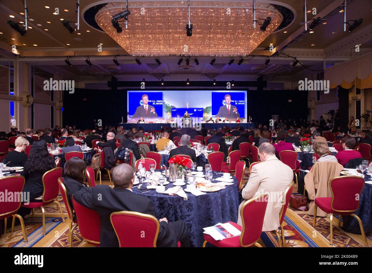 U.S. Conference of Mayors Meeting, Capital Hilton Hotel, Washington, D ...