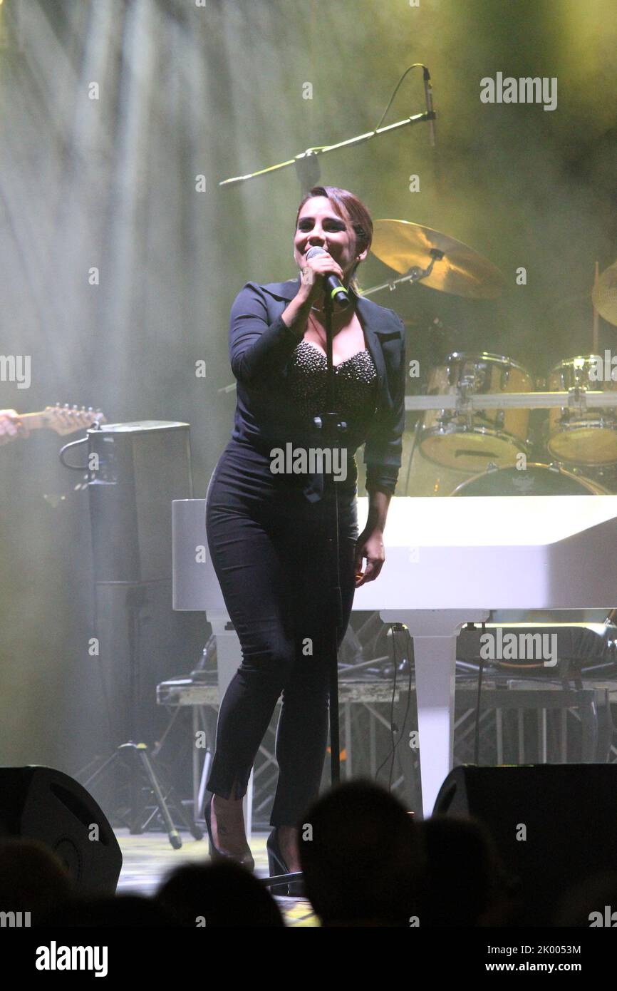 September 8, 2022, Aversa, Campania/Caserta, Italy: The singer Peppino ...