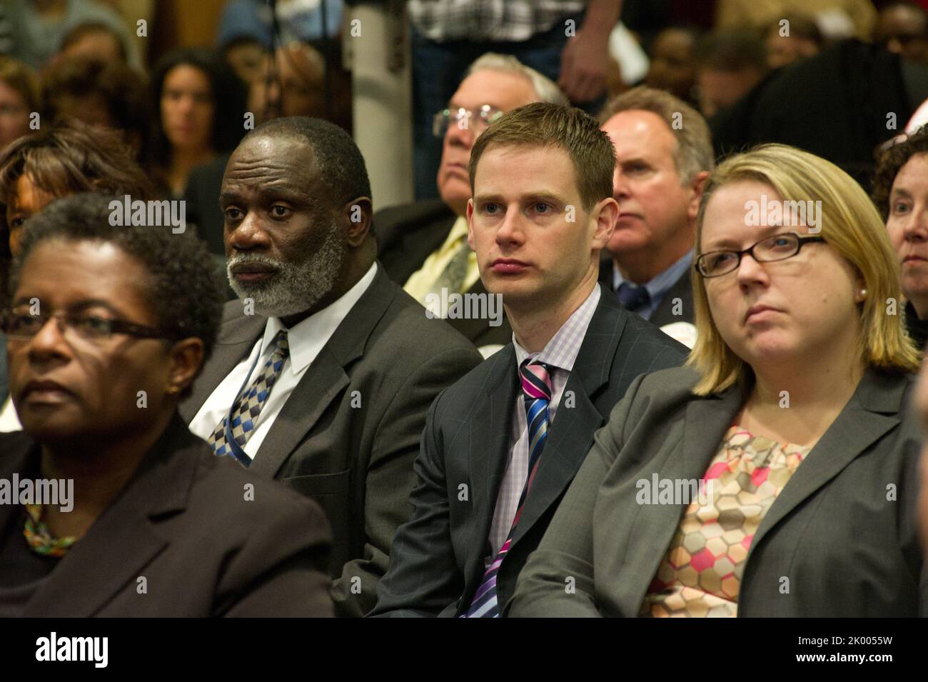 Town Hall Meeting at HUD headquarters, with Secretary Shaun Donovan and ...