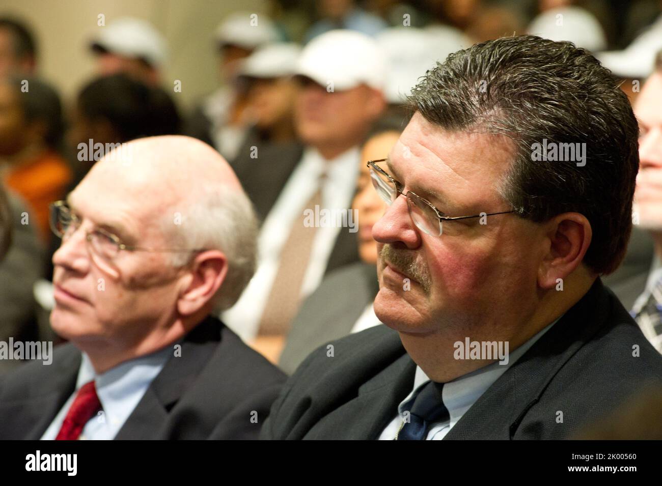 Town Hall Meeting at HUD headquarters, with Secretary Shaun Donovan and ...
