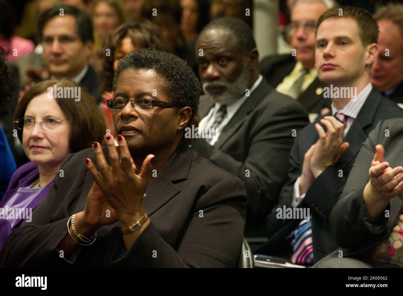 Town Hall Meeting at HUD headquarters, with Secretary Shaun Donovan and ...