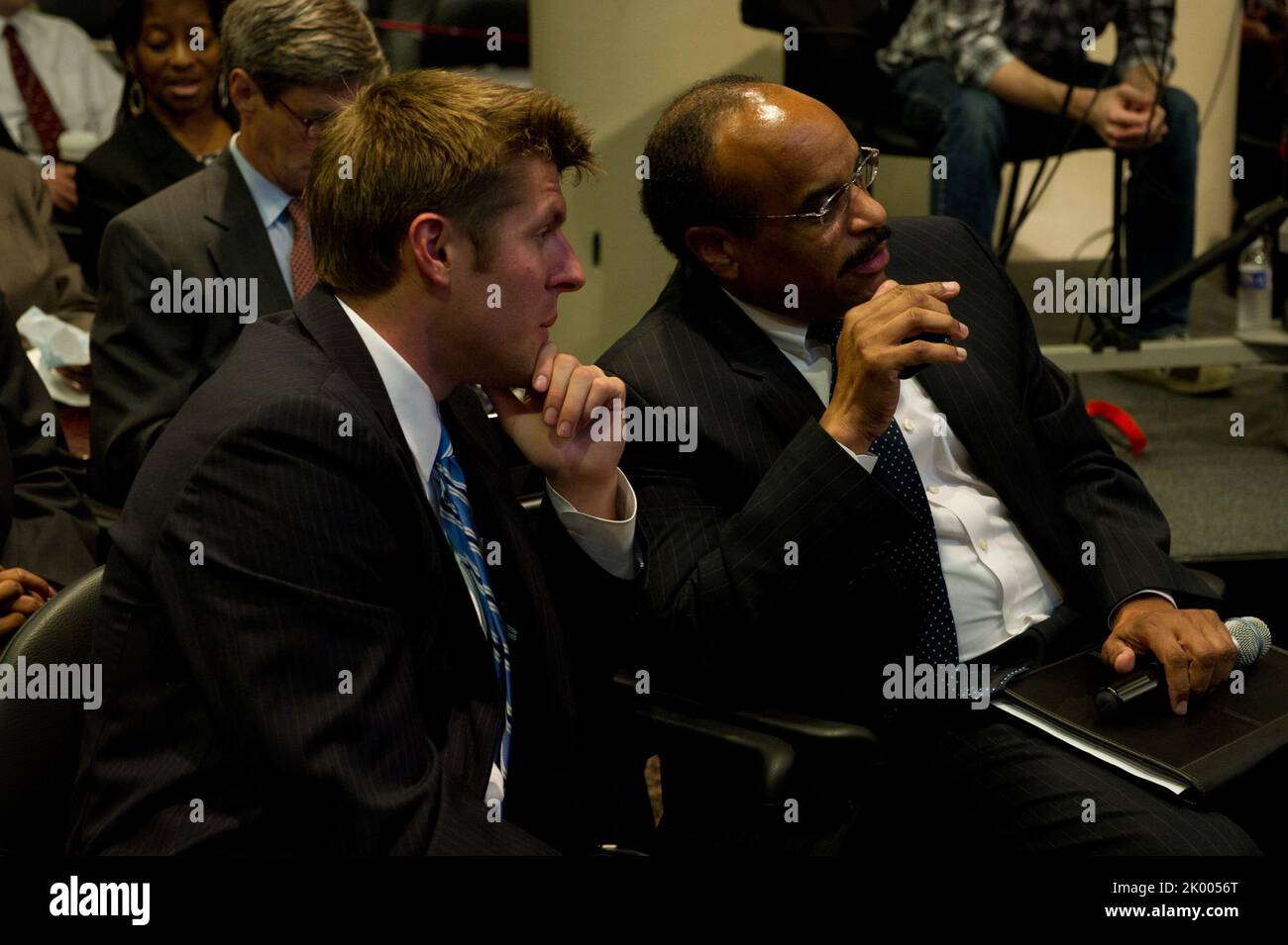 Town Hall Meeting at HUD headquarters, with Secretary Shaun Donovan and ...