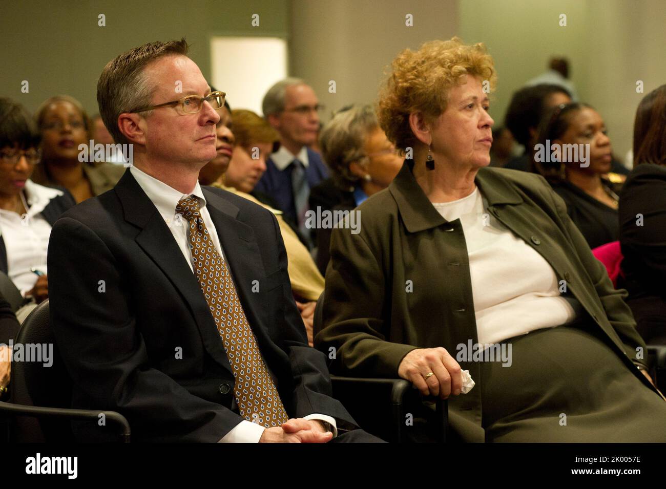 Town Hall Meeting at HUD headquarters, with Secretary Shaun Donovan and ...