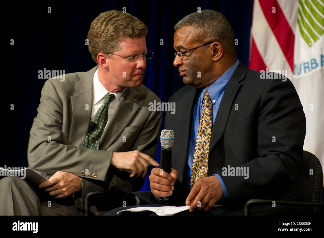 Town Hall Meeting at HUD headquarters, with Secretary Shaun Donovan and ...