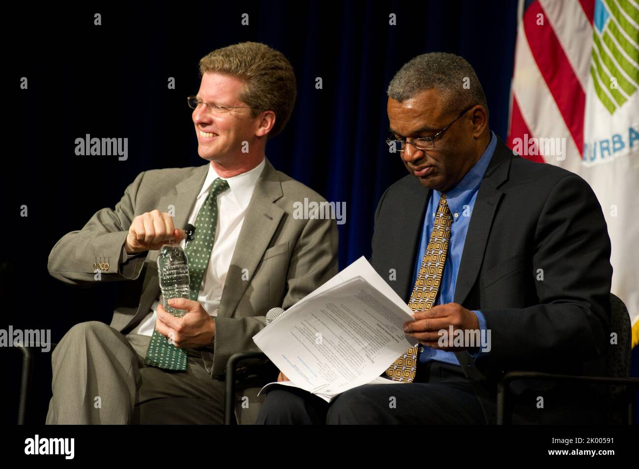 Town Hall Meeting at HUD headquarters, with Secretary Shaun Donovan and ...