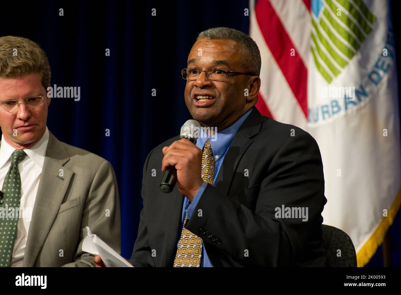 Town Hall Meeting at HUD headquarters, with Secretary Shaun Donovan and ...