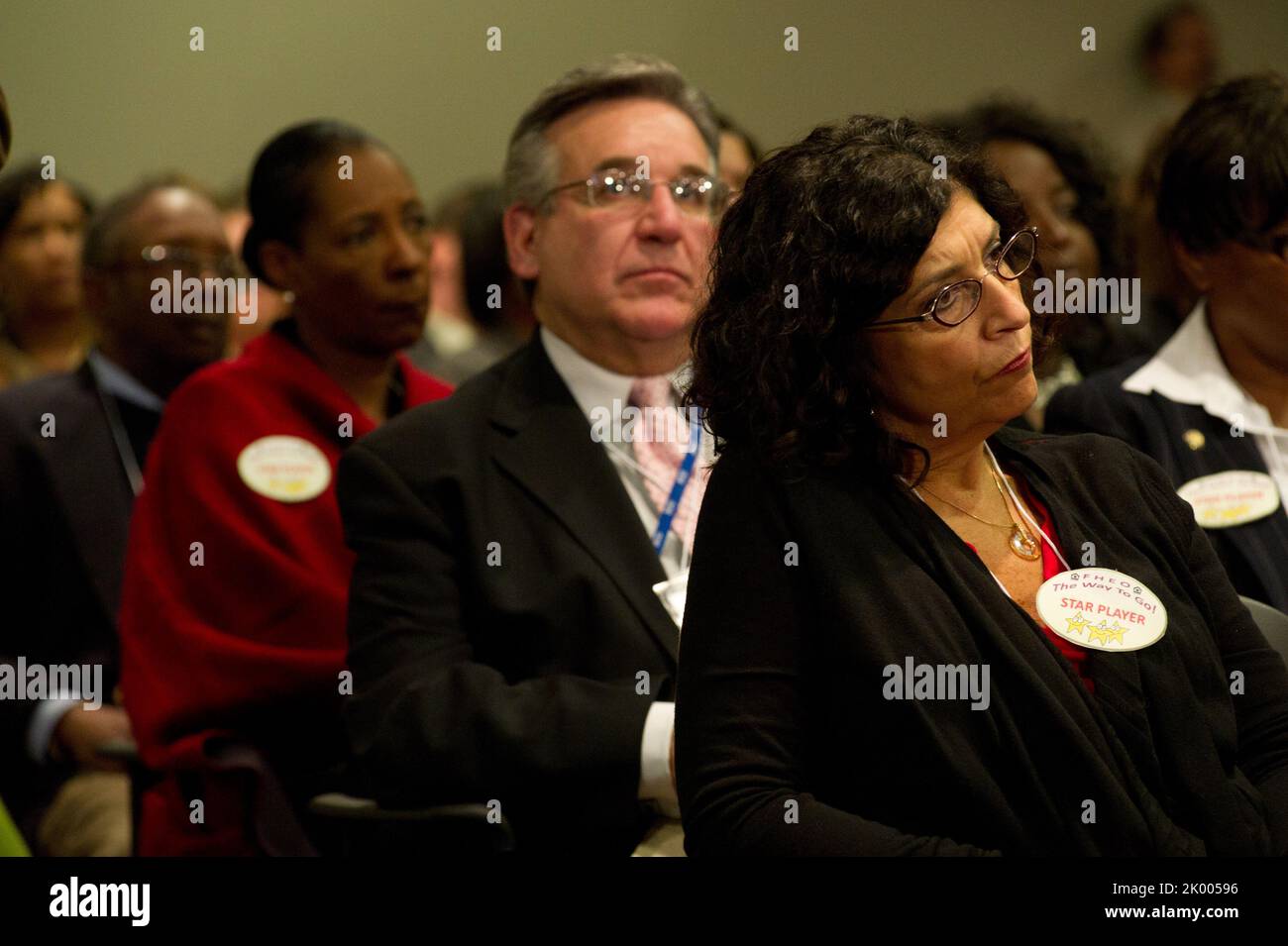 Town Hall Meeting at HUD headquarters, with Secretary Shaun Donovan and ...