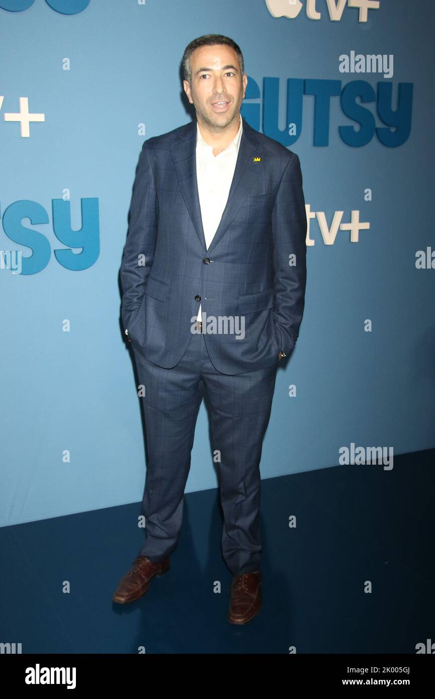 Nwew York, NY, USA. 8th Sep, 2022. Ari Melber at the Apple TV premiere ...