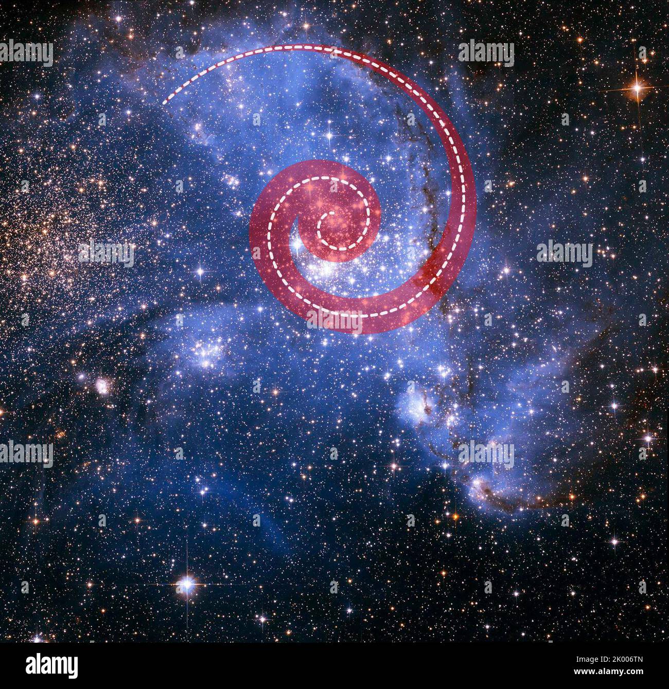 Space. 8th Sep, 2022. Illustration: The massive star cluster NGC 346 ...