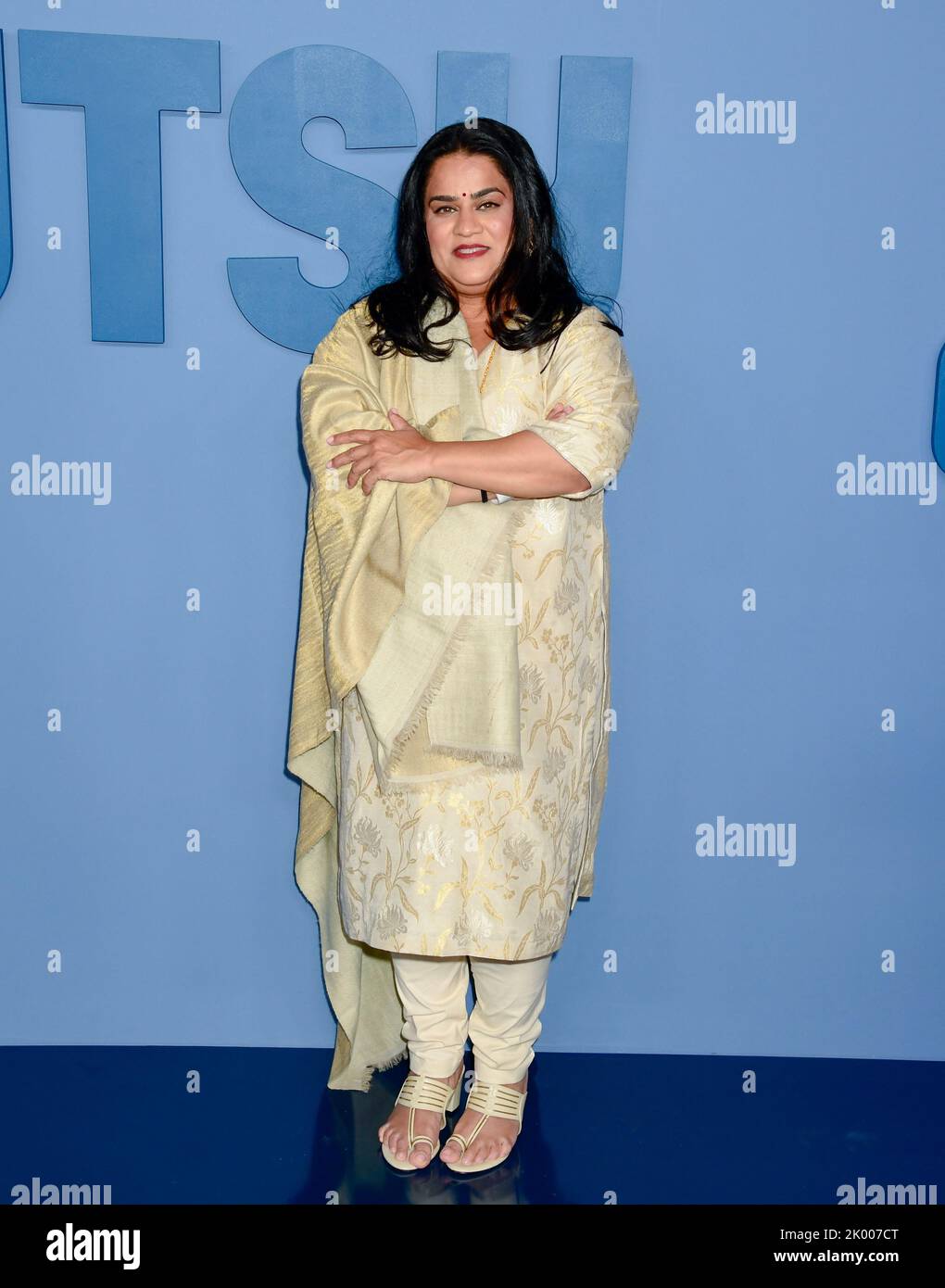 September 8, 2022, New York City Zarna Garg arrives to APPLE TV Docu ...